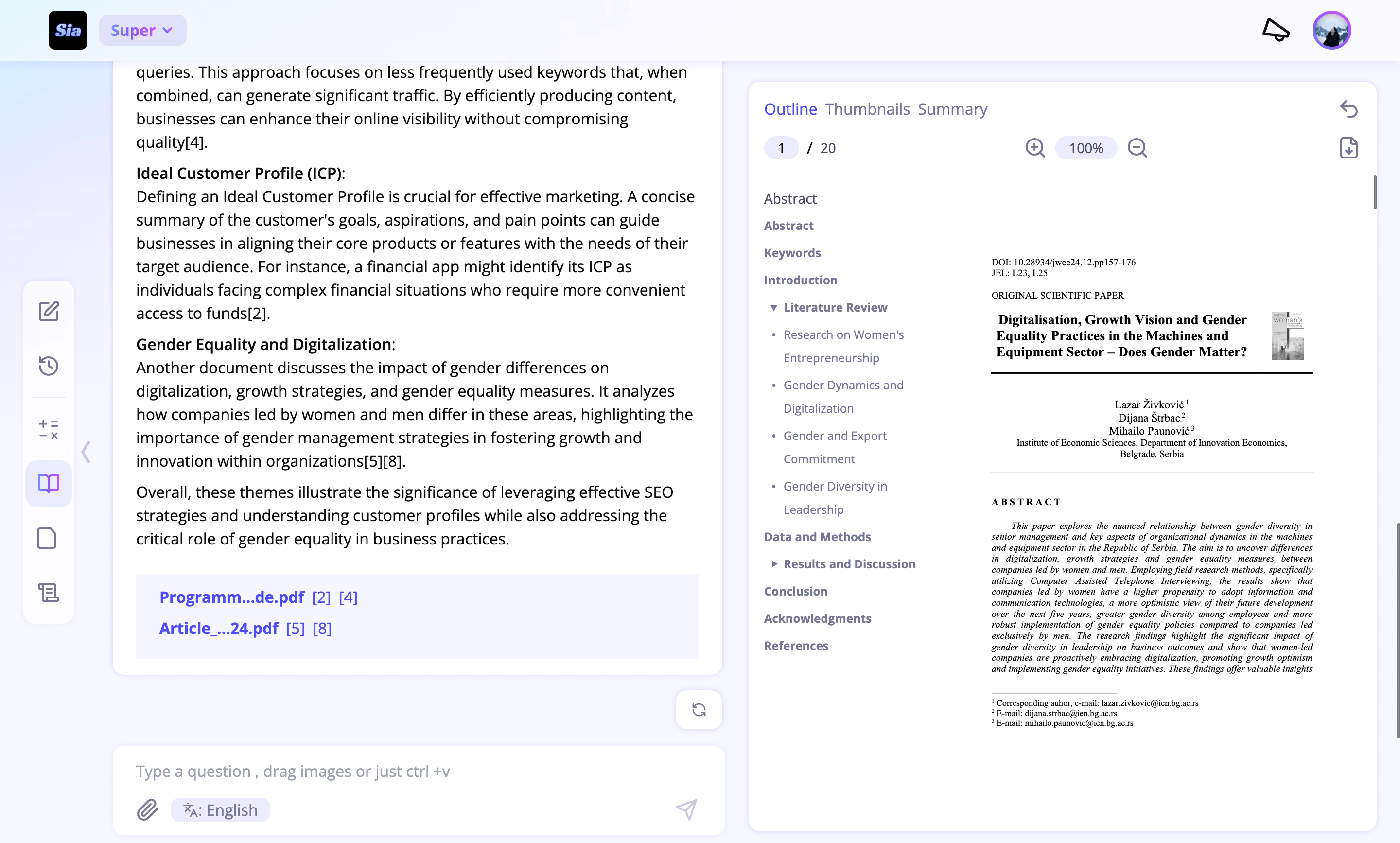 Study Guide & Note-Taking Assistance